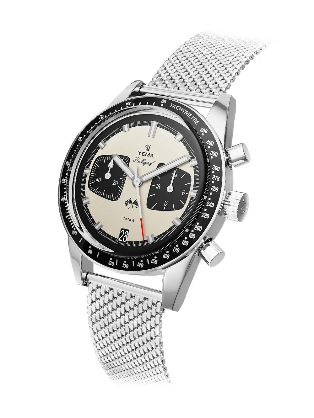 Rallygraf Meca-Quartz Panda | YEMA Watches USA Official Store